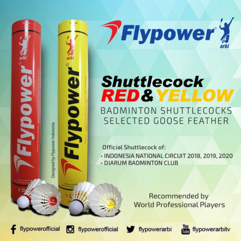 Jual KOK SHUTTLECOCK FLYPOWER INDONESIA | Shopee Indonesia