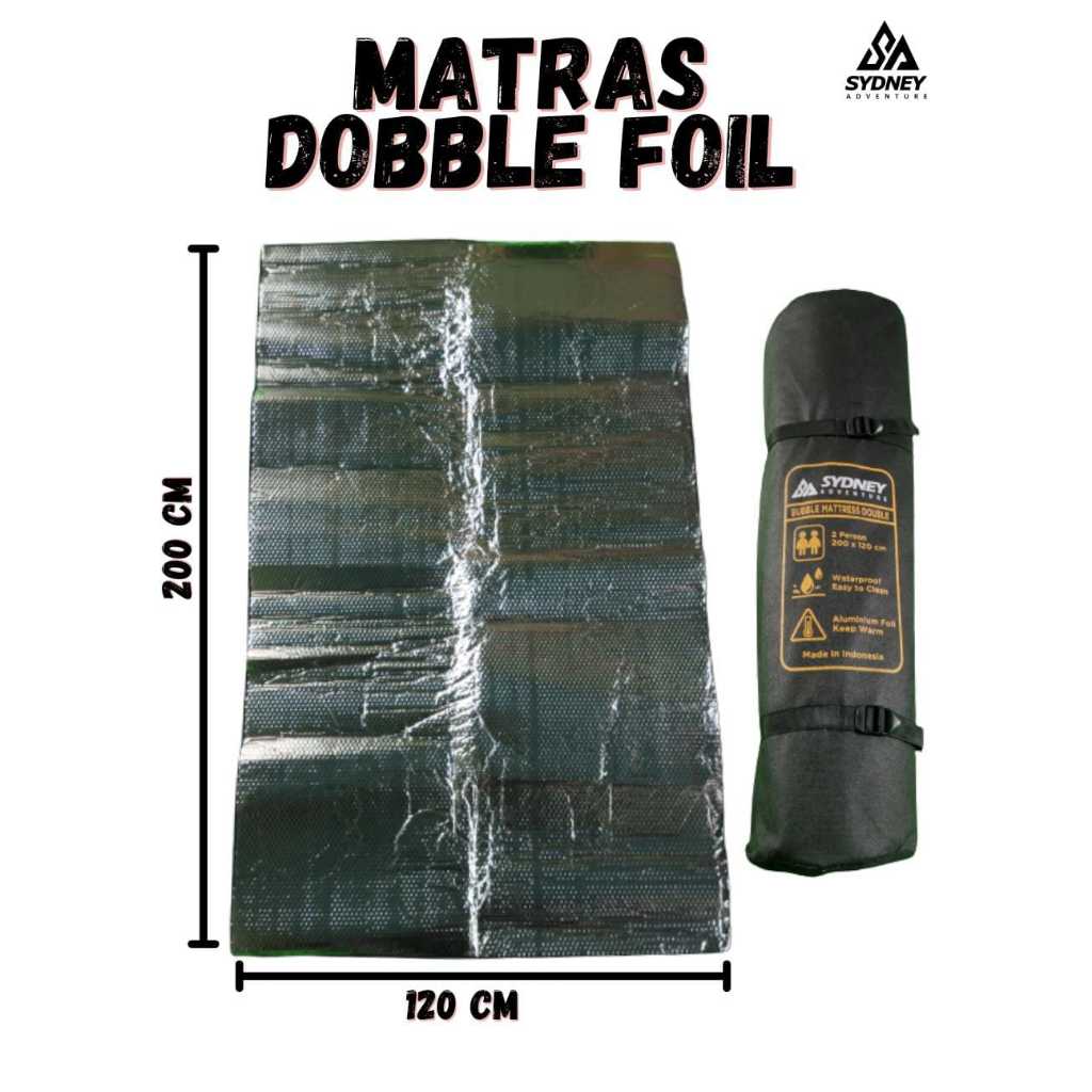 Jual Matras Camping Foil Alumunium Single dan Double | Shopee Indonesia