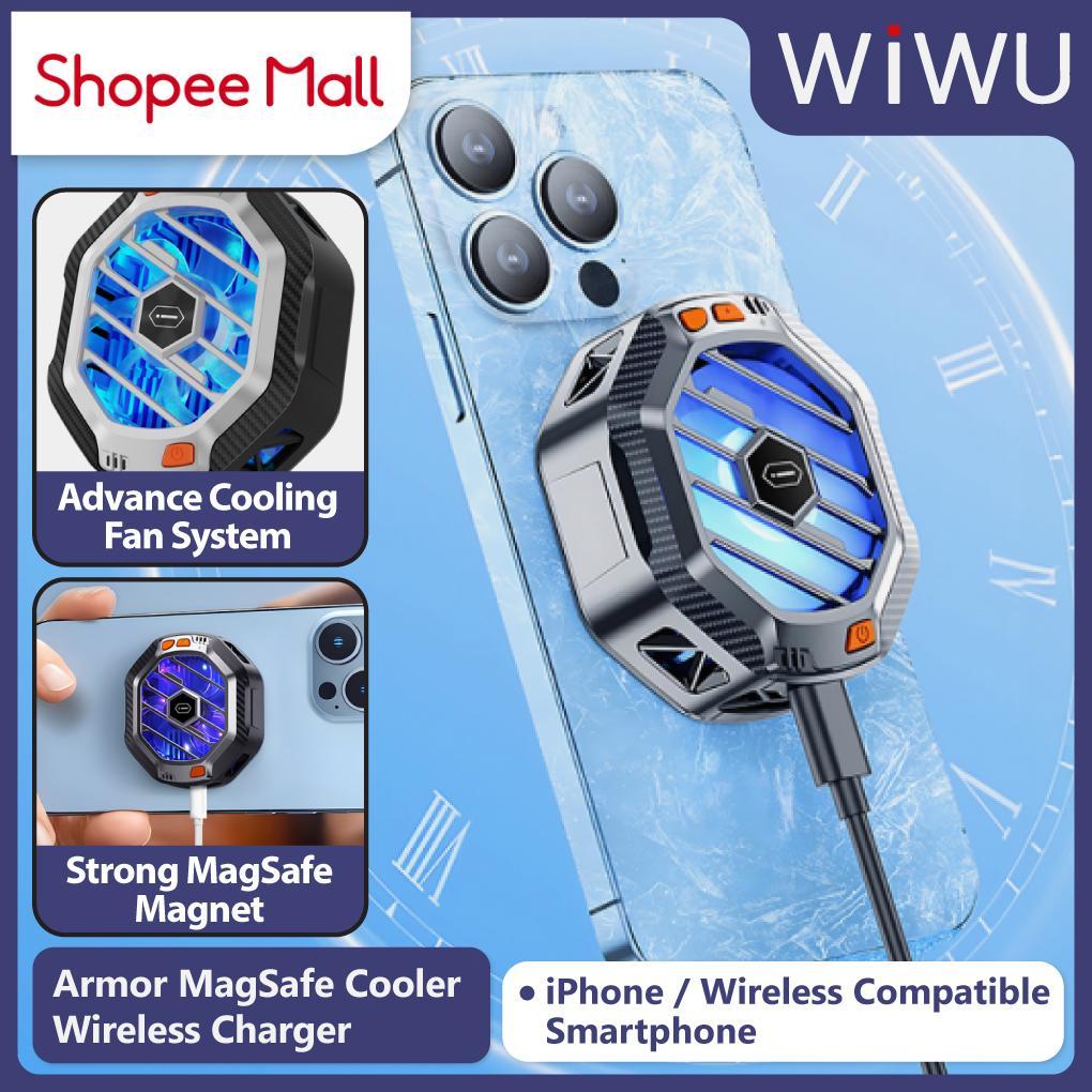 Jual MagSafe Wireless Charger WiWU Armor Magnetic Cooler | Shopee Indonesia