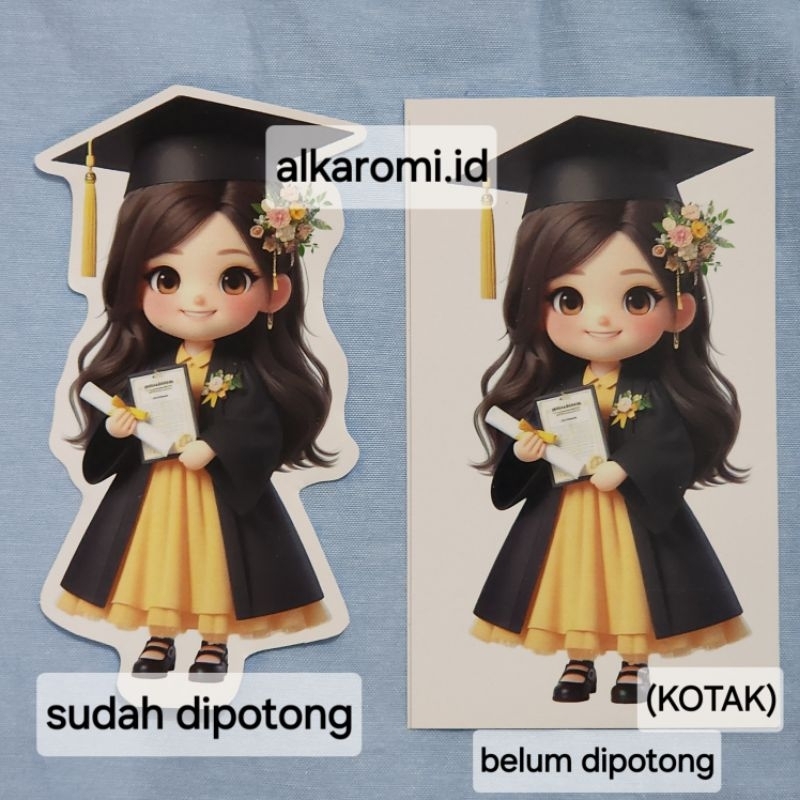 Jual EXTRA JUMBO 15cm Topper Wisuda Pelengkap Buket | Shopee Indonesia