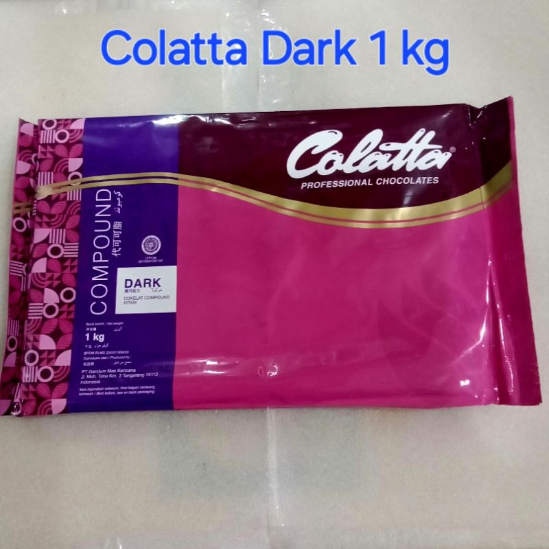 Jual COLATTA DARK COMPOUND 1KG | Shopee Indonesia