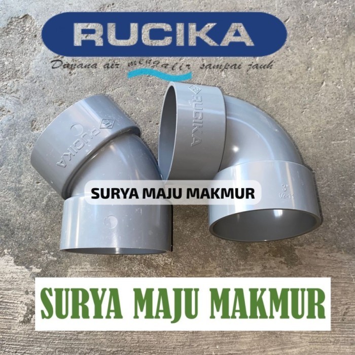 Jual KENI RUCIKA 1,5" INCH DV KENI 1-1/2 " DV ELBOW RUCIKA 45 DERAJAT ...