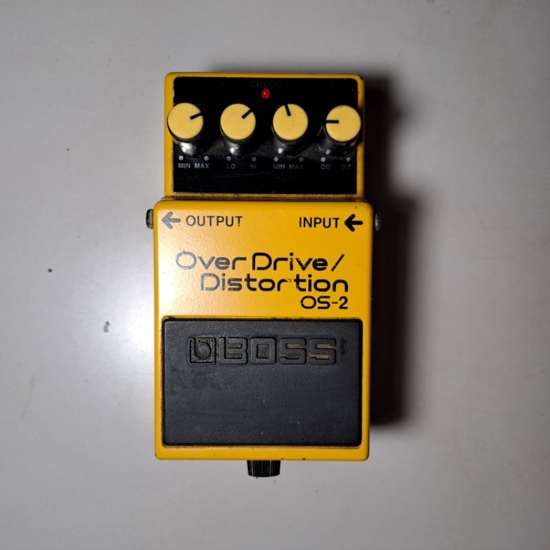 Jual Boss Overdrive Distortion OS2 OS-2 / Distrosi / Pedal Distorsi ...