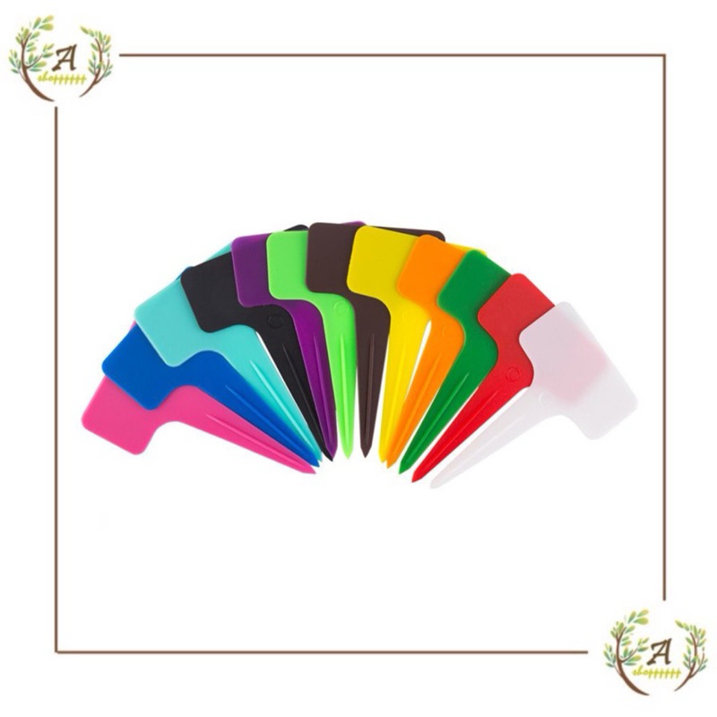 Jual tancap tag label name nama penanda tanaman marker stik kecil tanda pot tanam semani benih ...