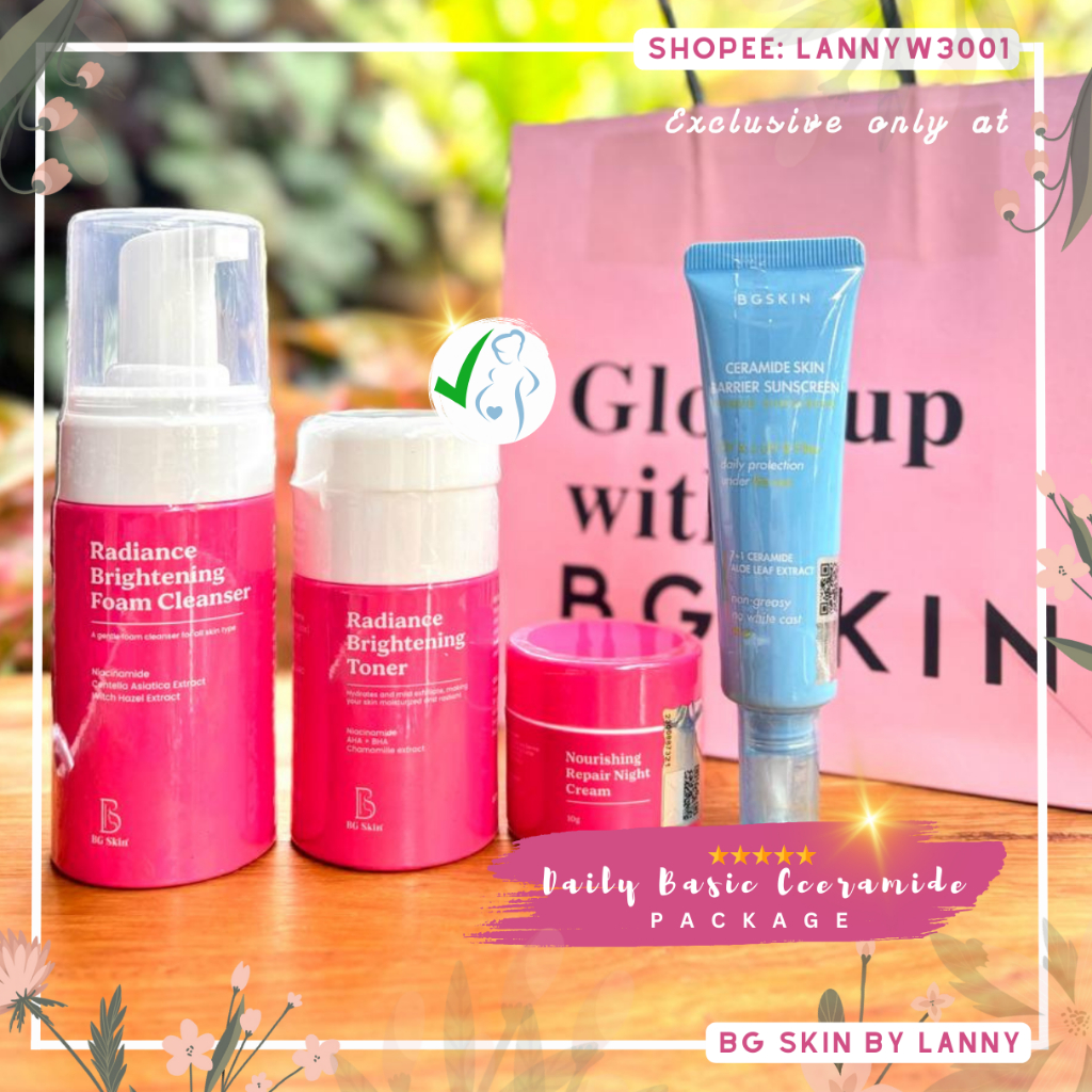 Jual BG SKIN Paket DAILY BASIC Kulit Sensitif & AMAN Busui Bumil + FREE ...