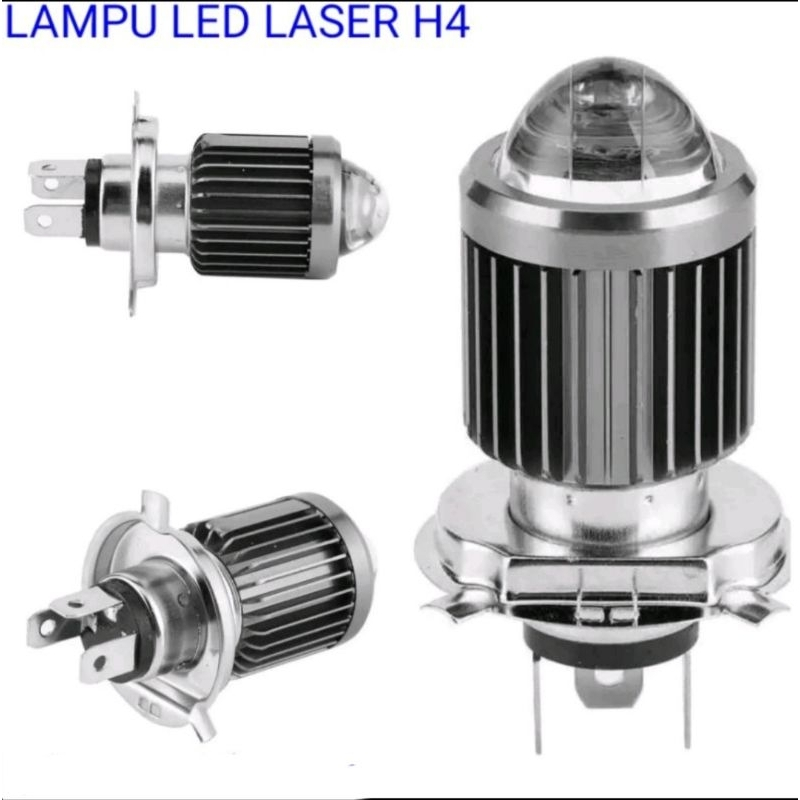 Jual LAMPU DEPAN LED UTAMA Soket H4 MOBIL 24 VOLT PUTIH - KUNING TRUCK FUSO TRONTON BUS DLL ...