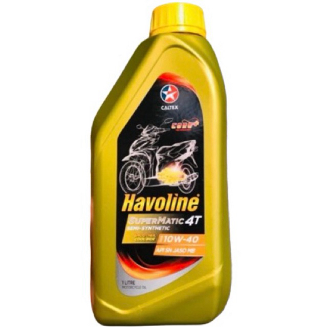 Jual Oli Caltex Havoline SuperMatic 4T 10W40 - 1L | Shopee Indonesia