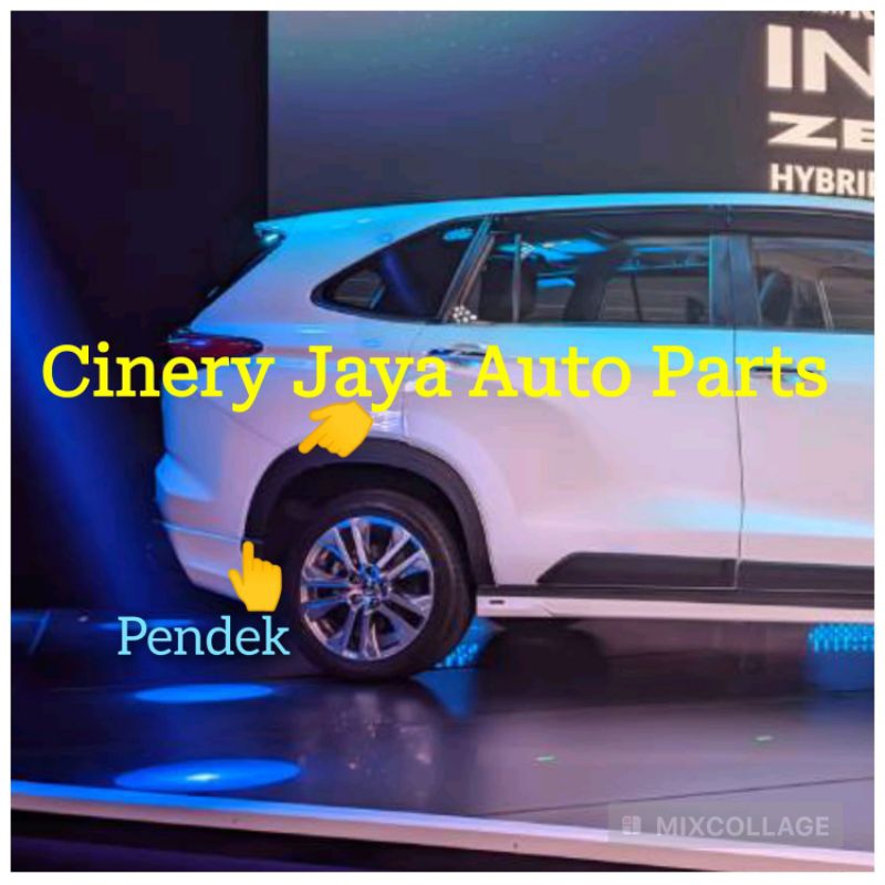 Jual Over FENDER Moulding BEMPER Belakang KANAN Innova ZENIX Original ...