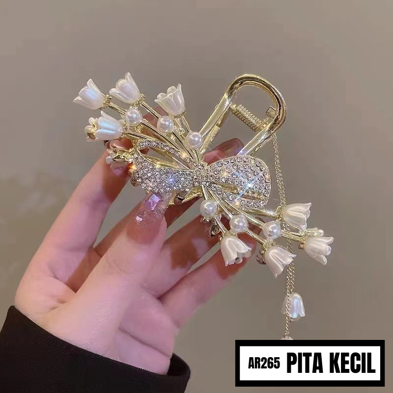 Jual Jepit Rambut Motif Bunga Jedai Jepit Salon Fashion Hair Claw ...