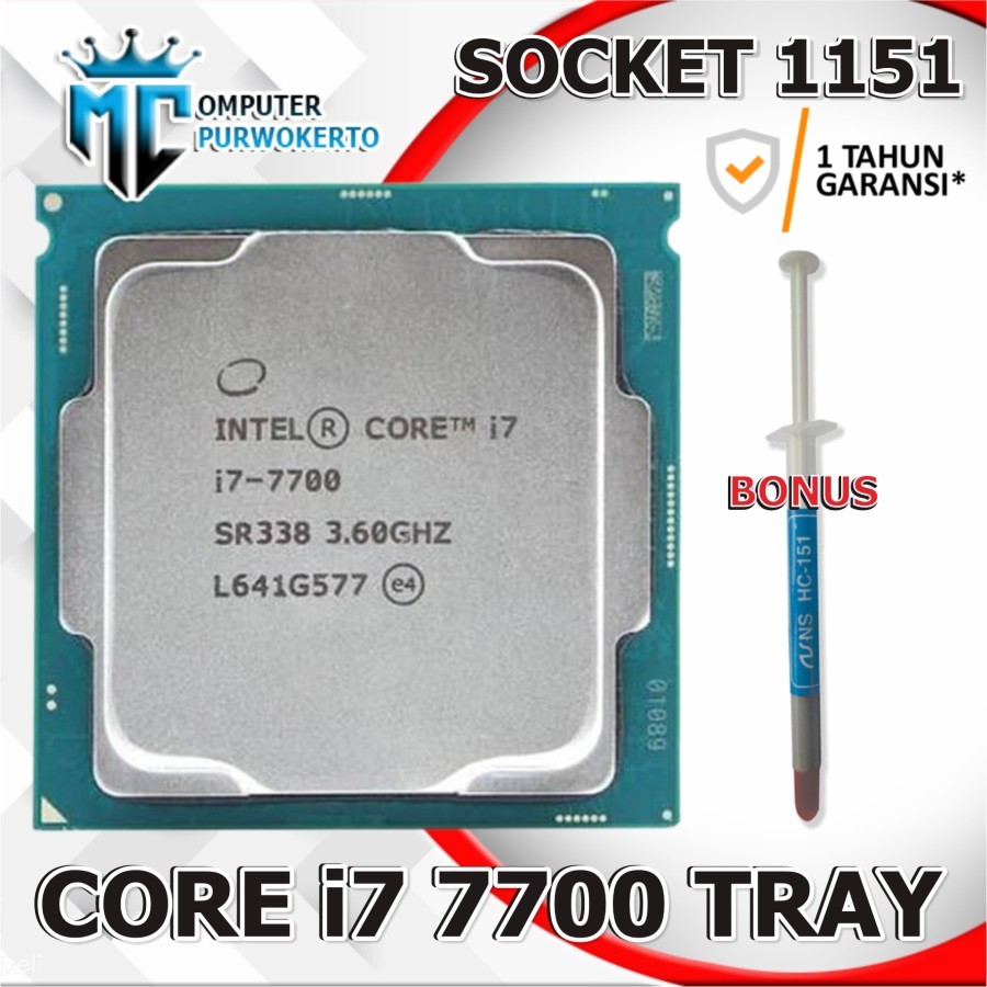Jual Processor core i7 7700 LGA 1151 3.60 GHZ | Shopee Indonesia
