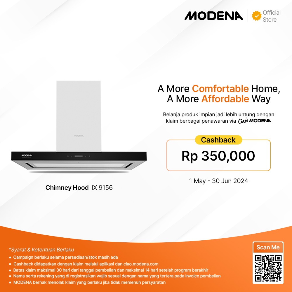 Jual MODENA Island Hood - IX 9156 | Shopee Indonesia