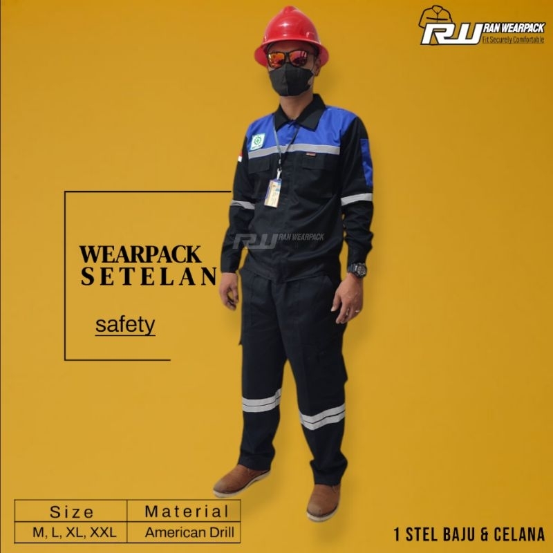 Jual Wearpack Safety - Wearpack Setelan - Seragam Kerja Proyek - Baju ...