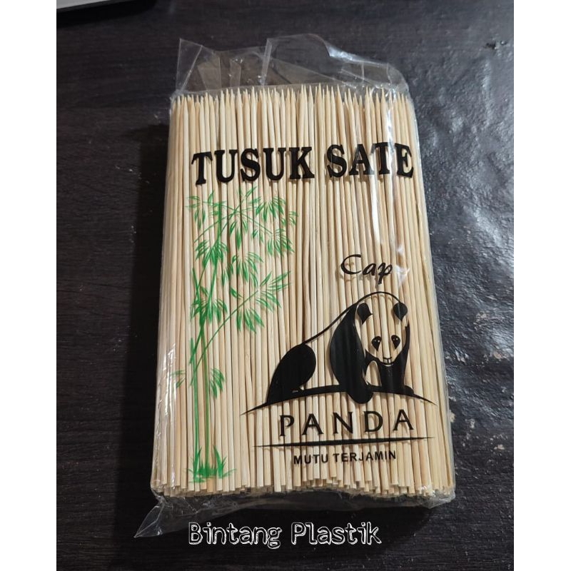 Jual Tusuk Sate Ayam Sosis pj 20cm Merk PANDA/Tusuk Sate Bambu | Shopee ...