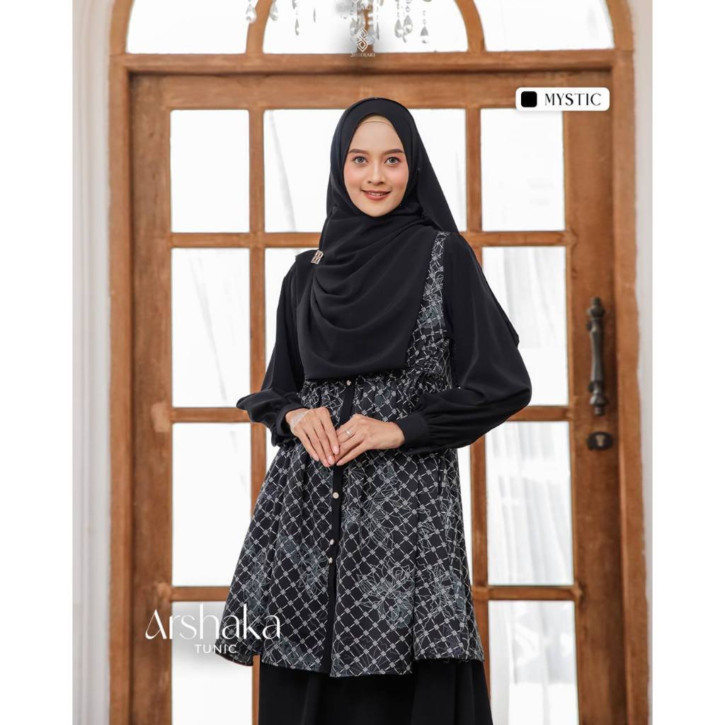Jual Arshaka Tunik Mom | Sarimbit Keluarga Ekslusif Shieraki NEW | Shopee Indonesia