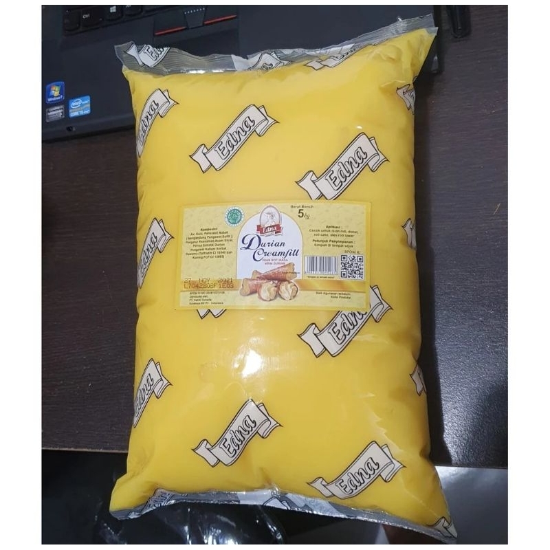 Jual 3-Selai EDNA Buah premium Isian/Topping Rasa Durian | Shopee Indonesia