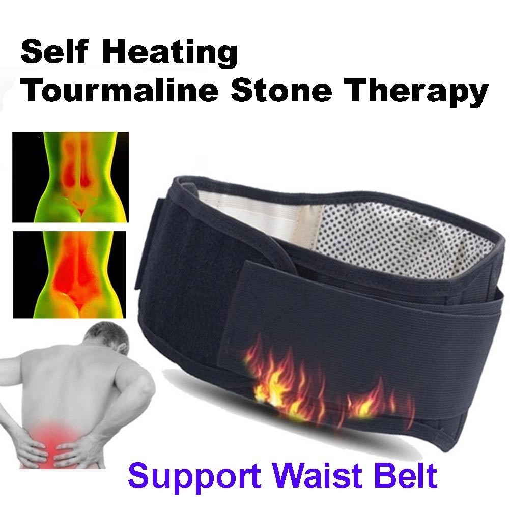 Jual Sabuk Magnet Terapi Pinggang Therapy Tourmaline Belt Magnetic Self ...
