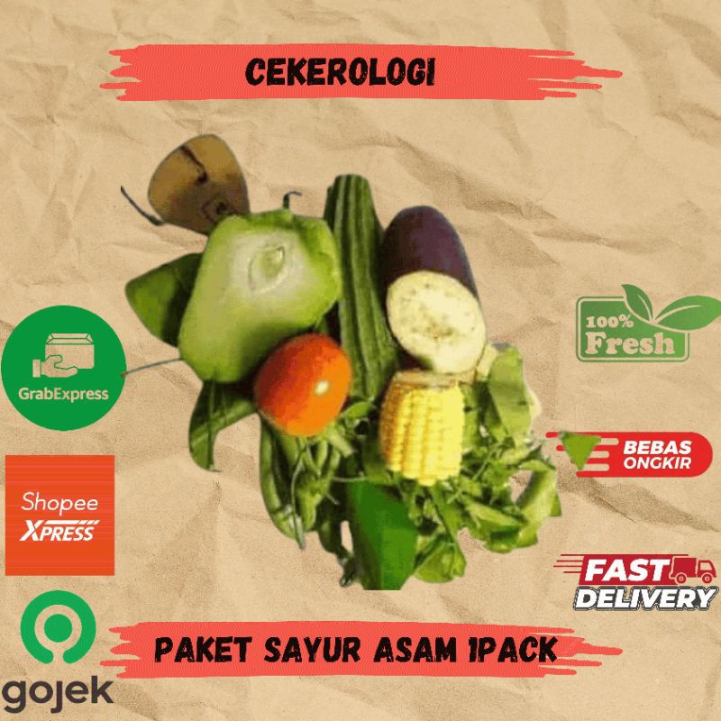 Jual Paket Sayur Asem 1pack / Paket Sayur Asem / Sayur Asem Fresh ...