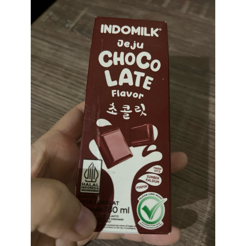 Jual Indomilk JeJu Chocolate Flavor 180ml | Shopee Indonesia