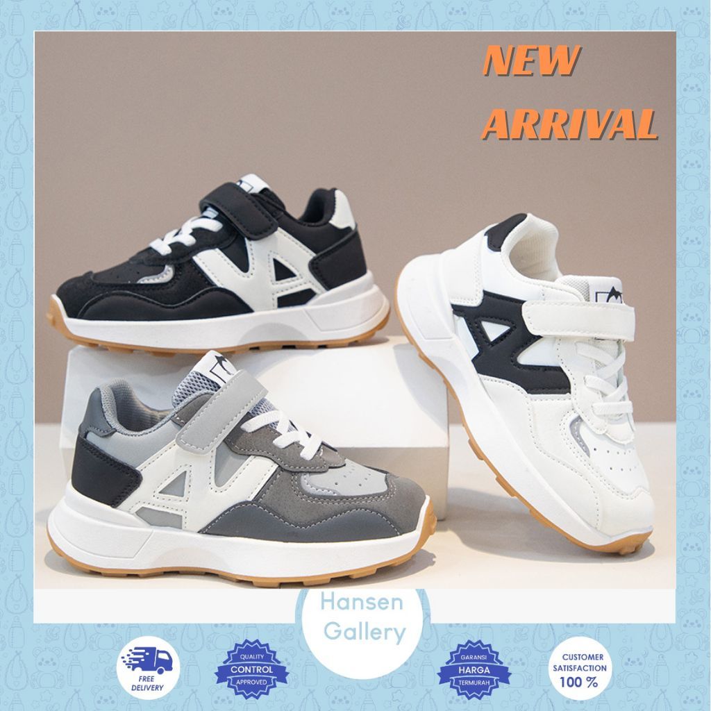 Jual Hansen Gallery Sepatu Sneaker Fashion Anak Unisex Import Premium ...