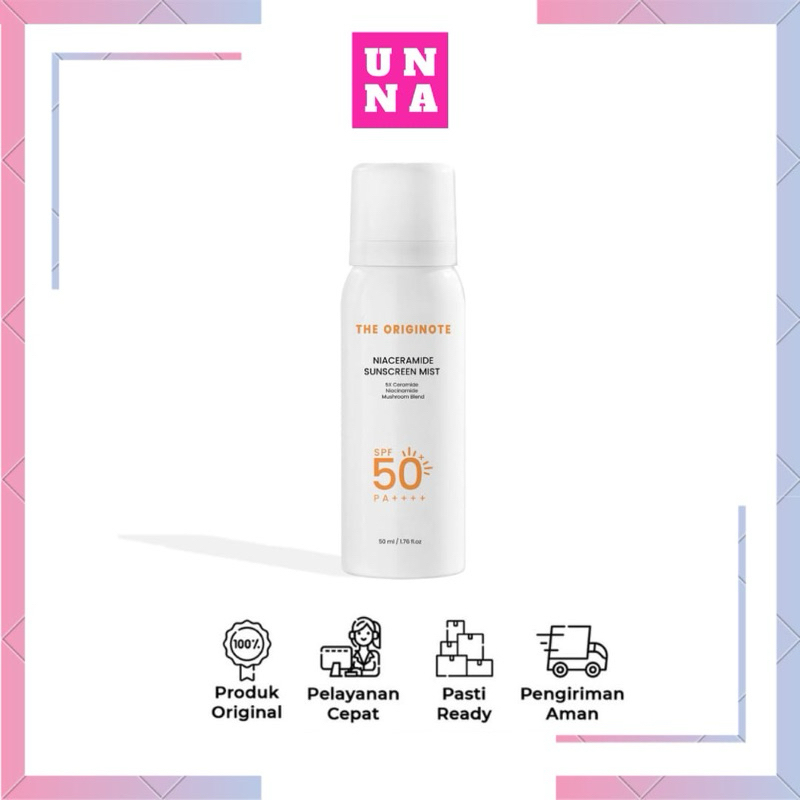 Jual THE ORIGINOTE Sunscreen Mist Spray SPF 50PA+++ | Shopee Indonesia
