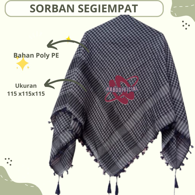 Jual Sorban Pria Keren 2025 / Sorban putih / sorban muslim / sorban ...