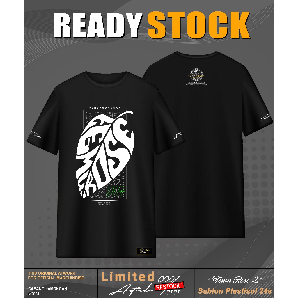 Jual KAOS PSHT TEMU ROSE 1 (cewek/cowok) | Shopee Indonesia