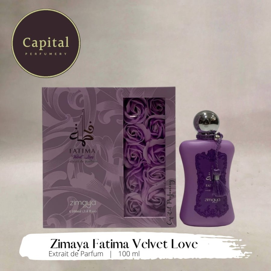 Jual parfum original zimaya fatima velvet love for women edp 100ml ...