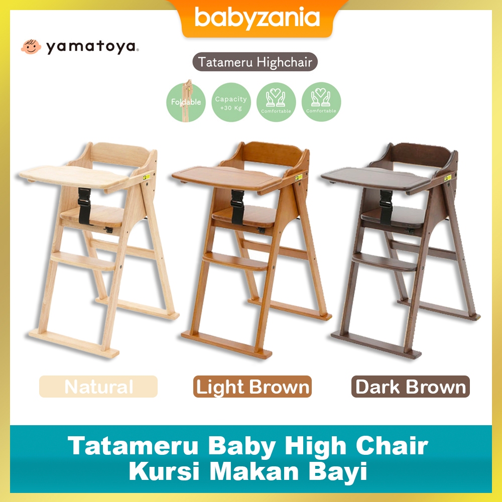 Jual Yamatoya Tatameru Baby High Chair Kursi Makan Bayi | Shopee Indonesia