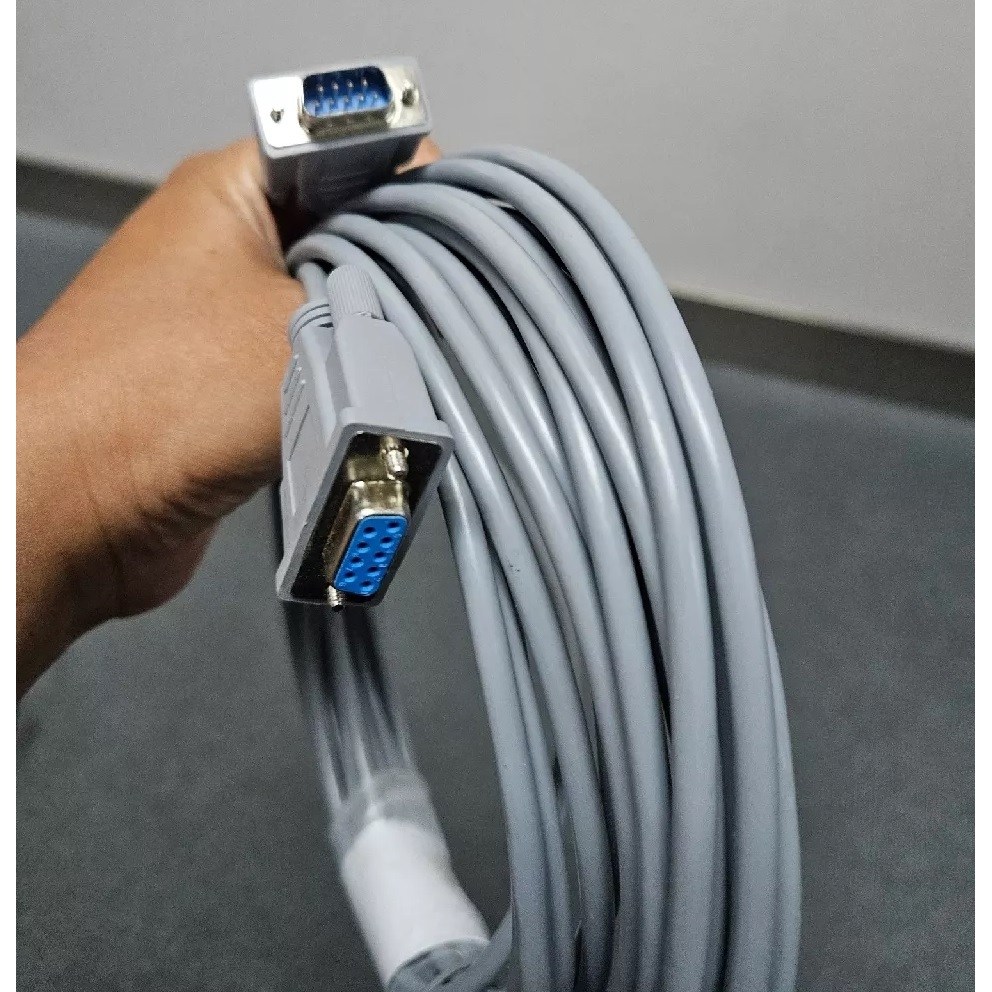 Jual Kabel Serial 10 METER data COM port DB9 DB-9 RS-232 RS232 Male to ...