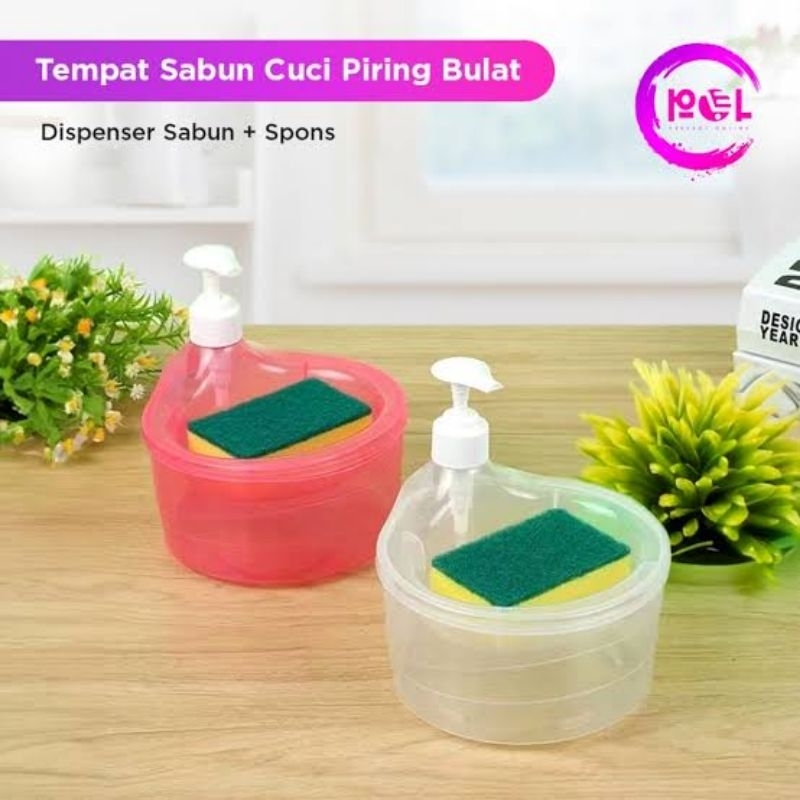 Jual TEMPAT SABUN CUCI PIRING DISPENSER SABUN CUCI PIRING/TEMPAT SABUN ...