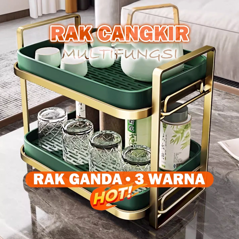 Jual Rak Tray Penyimpanan / Rak Mug Pemegang Dapur Rak Cangkir Pemegang ...