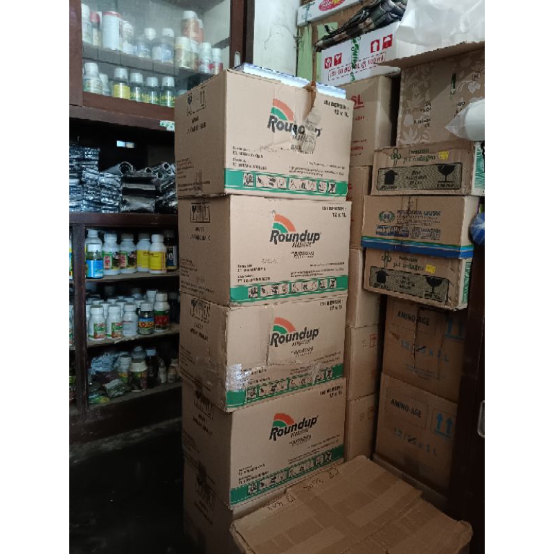 Jual ROUNDUP Herbisisa 1 liter x 12 botol | Shopee Indonesia