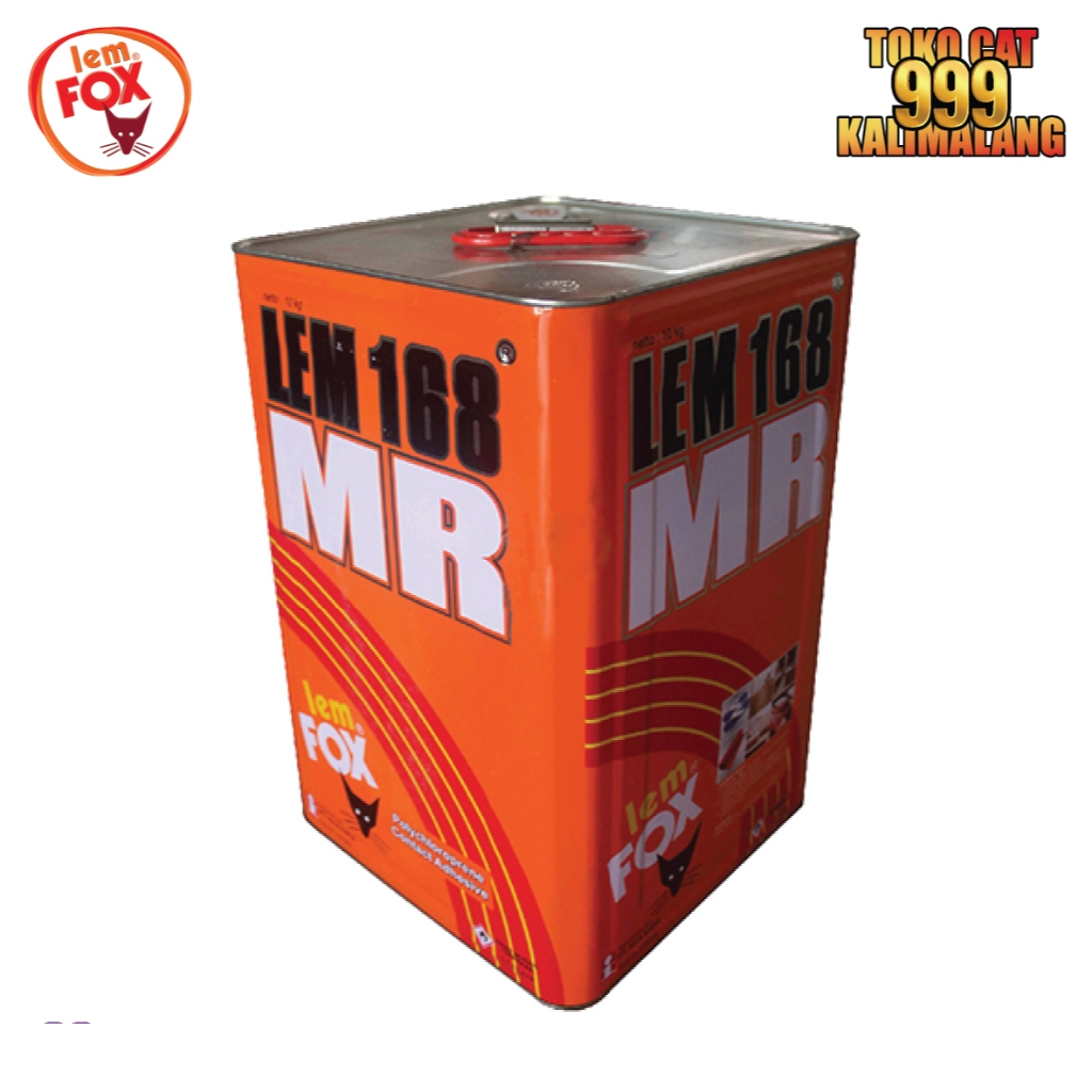 Jual Lem Kuning / Lem Tripleks / Lem HPL LEM FOX 168 MR Ukuran Blek 10 ...
