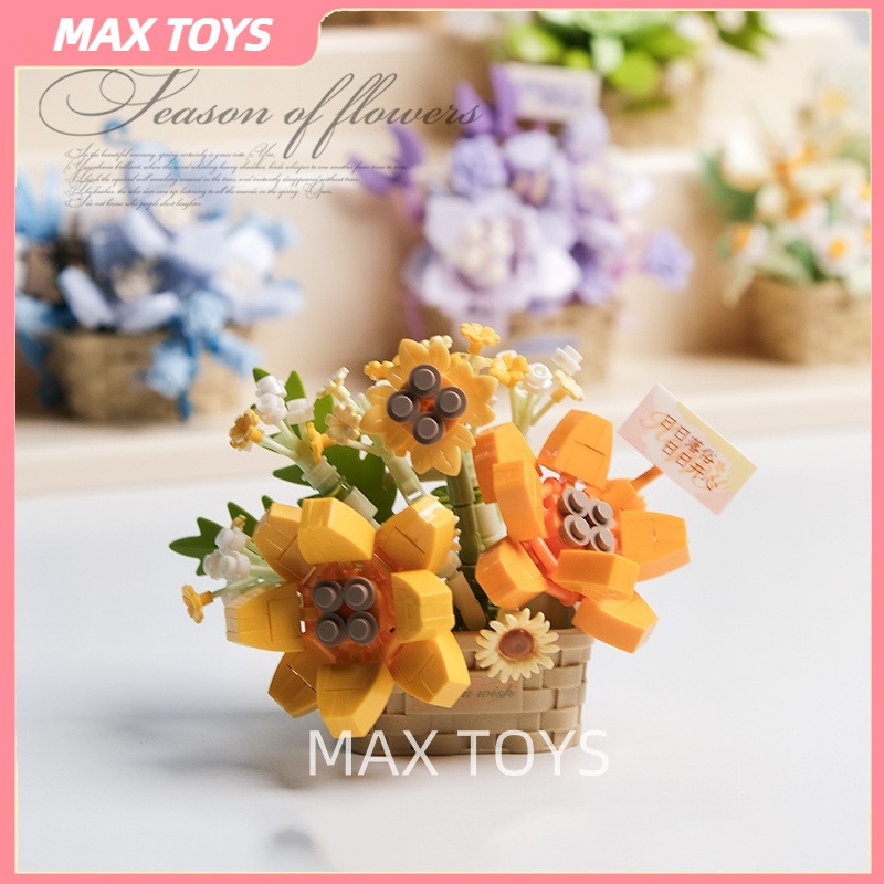 Jual Blok Bunga Block Building Bunga Murah Blok Bunga Akrilik lego ...