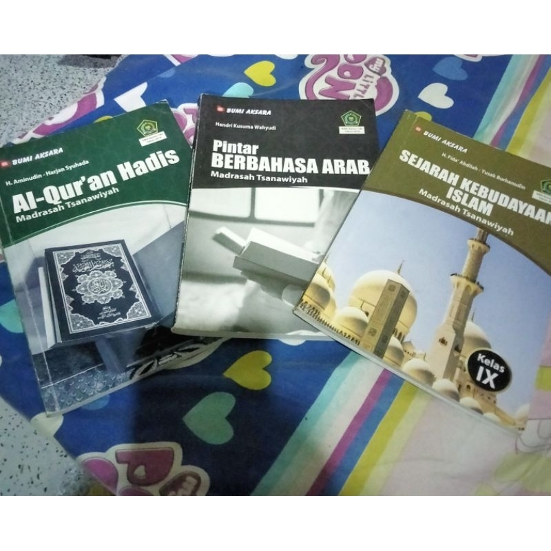 Jual Al-Quran hadis,Bahasa Arab ,SKI SMP/Mts KELAS 9 KMA NOMOR 183 Tahun 2019 | Shopee Indonesia