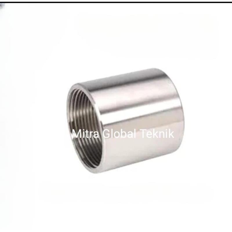 Jual Pipa Socket Stainless Steel SS304 Drat 1/8" Inch | Shopee Indonesia