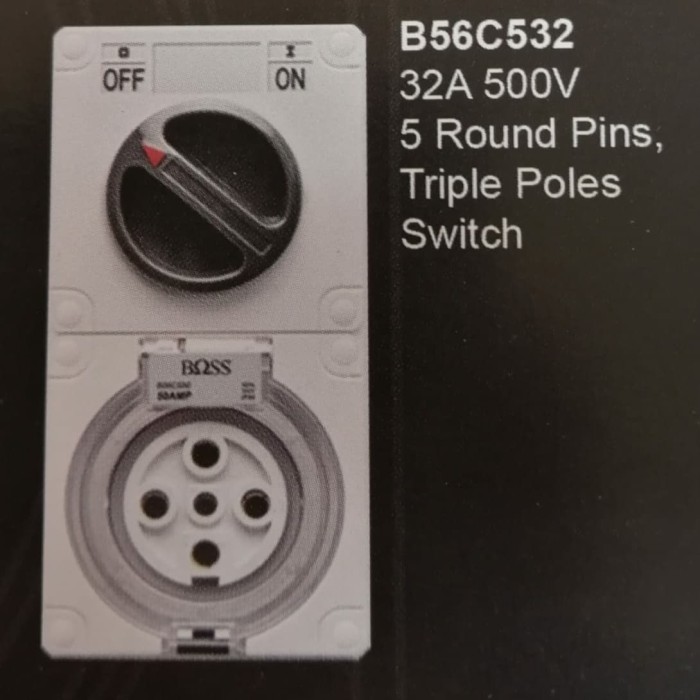 Jual Boss Switches & Socket Combination B56C532 | Shopee Indonesia