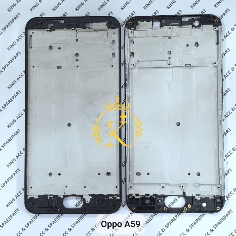 Jual FRAME DUDUKAN LCD TULANG TENGAH FOR OPPO A59 OPPO F1S ORIGINAL ...