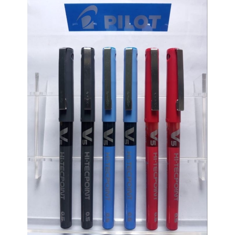 Jual PILOT BX-V5 PEN HI-TECHPOINT BX V5 (1dz) | Shopee Indonesia