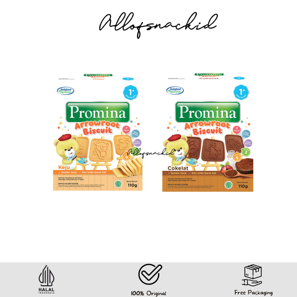 Jual Promina - Arrowroot Biscuit - Biskuit Bayi MPASI Anak - 110gr ...
