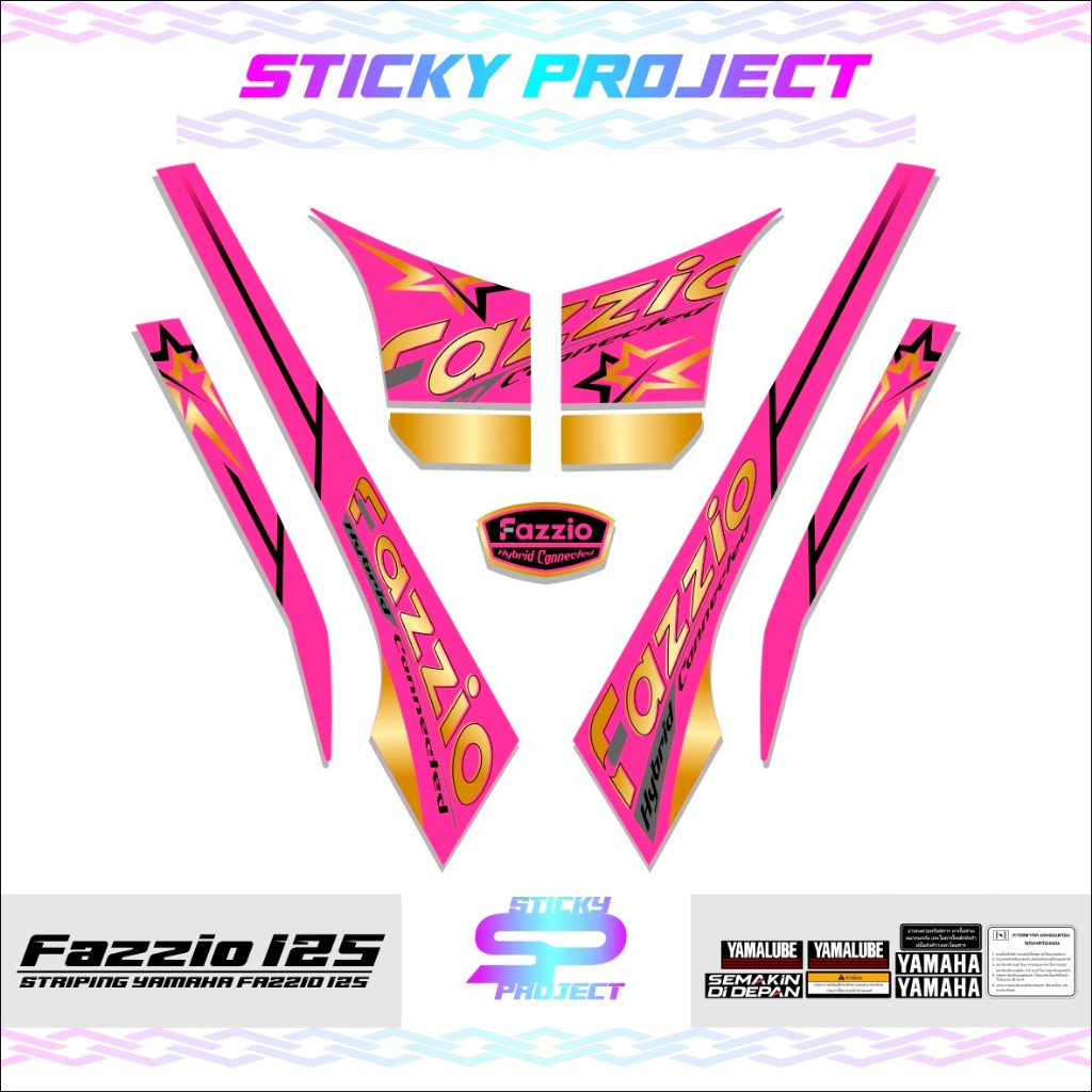 Jual STRIPING FAZZIO / STICKER FAZZIO / MOTIF 18 / FAZIO / FAZZIO ...