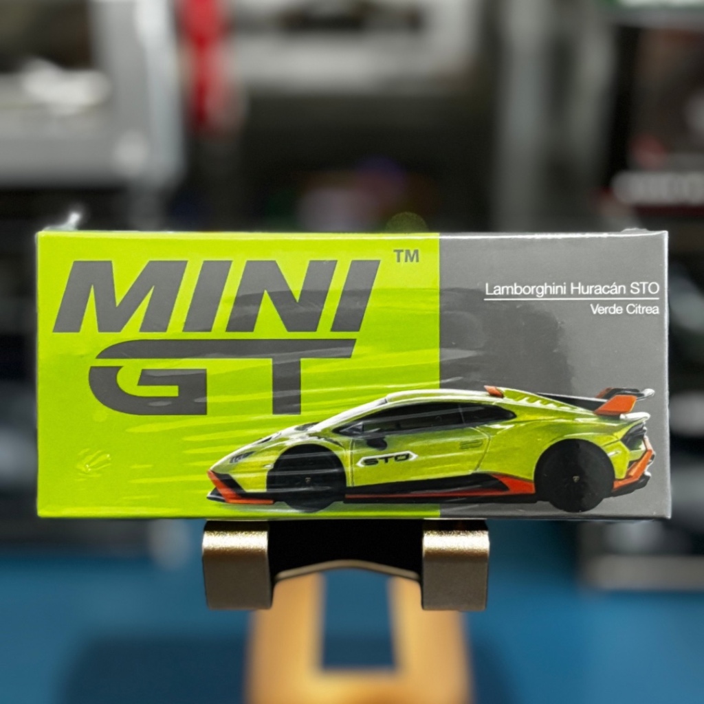 Jual Mini GT 547 - Lamborghini Huracan STO Verde Citrea Green | Mini GT ...