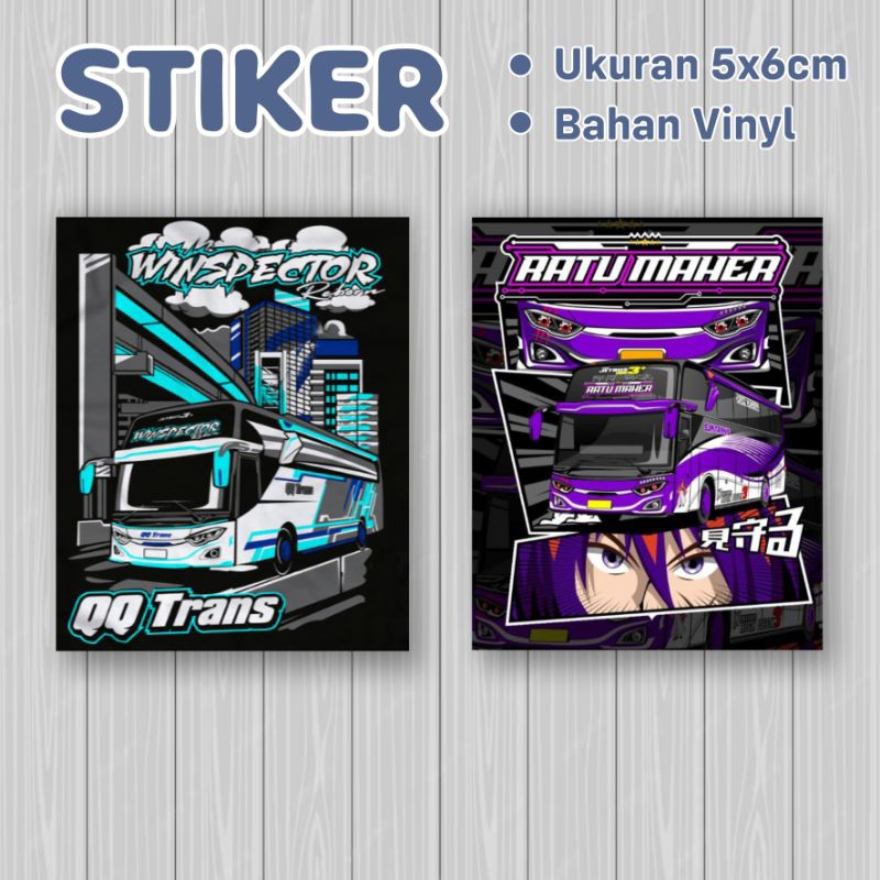 Jual STIKER BUS (K1) | Shopee Indonesia