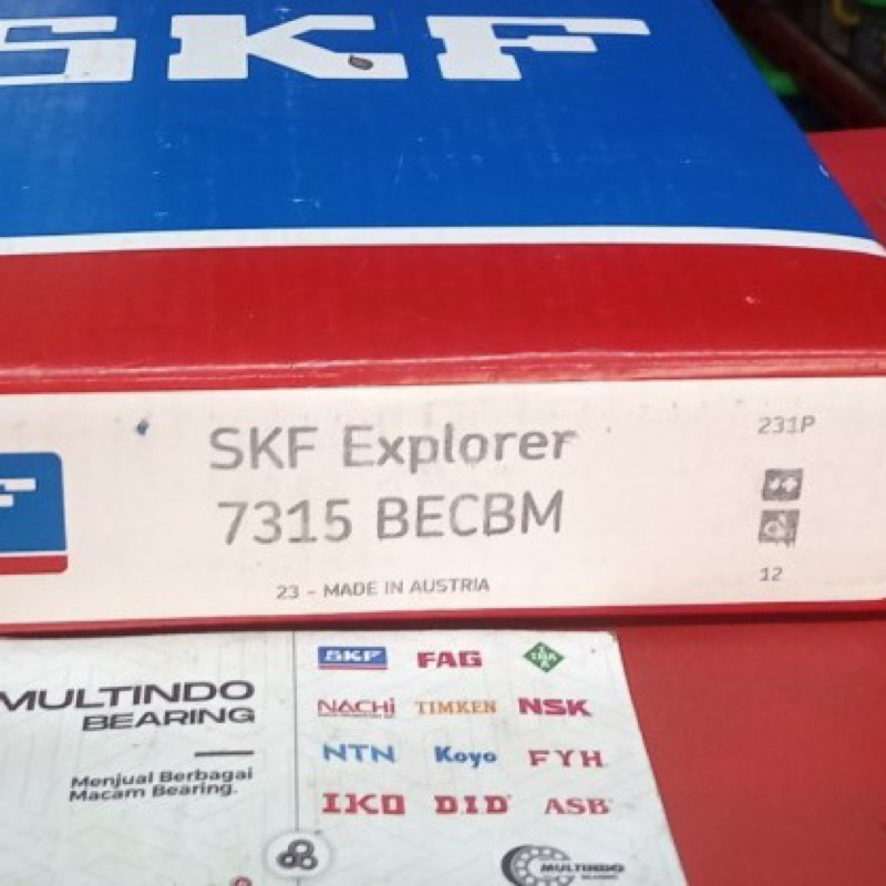 Jual Bearing Angular 7315 BECBM SKF ORIGINAL | Shopee Indonesia