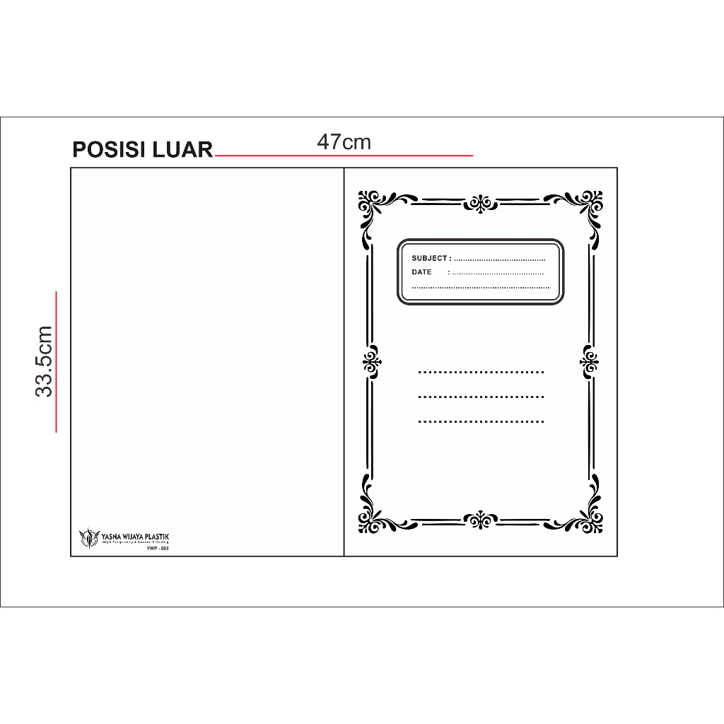 Jual SAMPUL KERTAS F4 map kertas raport dan ijazah sampul kertas ...