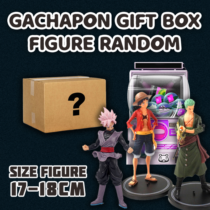 Jual GACHA FIGURE ANIME RANDOM BOX ACTION FIGURE Gachapon Besar 17-18cm ...
