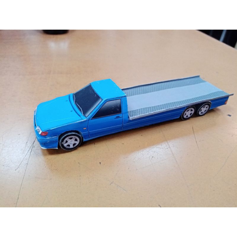 Jual Lembaran pola papercraft mobil towing biru (OP-Aa25) | Shopee ...