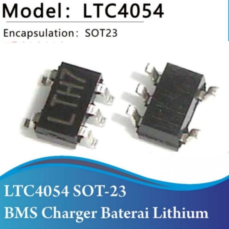 Jual LTC 4054 LTH7 LTC4054 SOT23-5 Linear Li-lon Battery Charger ...