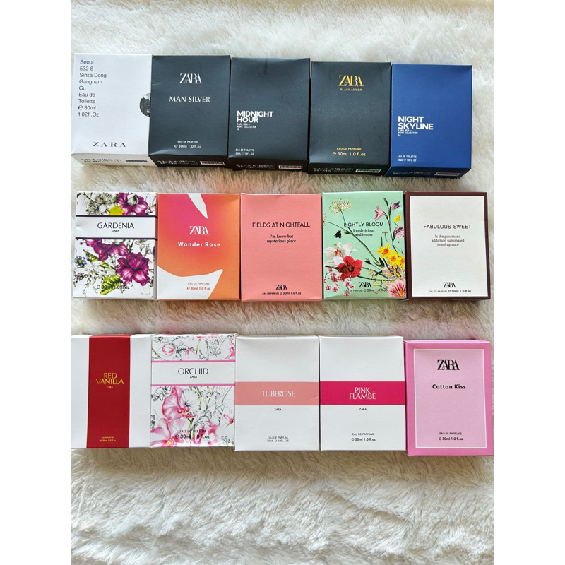 Jual Parfum Zara travel size 30ml import singapore include box dan ...