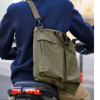 Jual Tote Bag Pria Tas multifungsi Tas pilot Helm Tote bag army ...